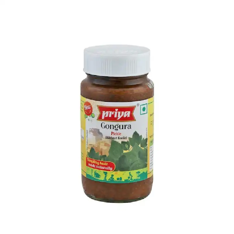 Priya Gongura Pickle 300g^ - Asian Groceries Store